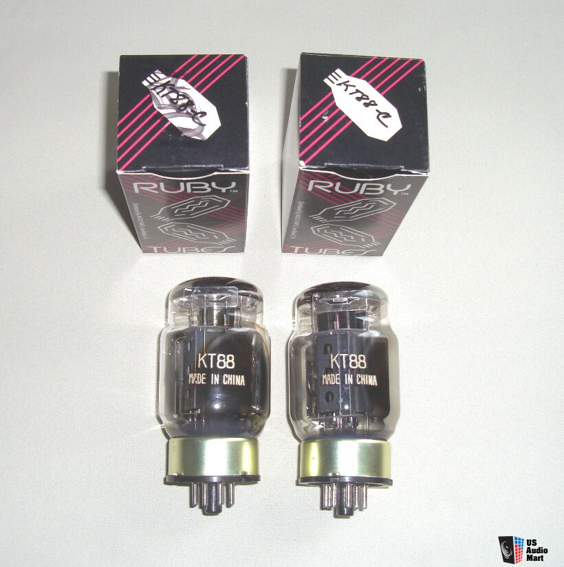 RUBY KT88 TUBE PAIR Photo #1112210 - Canuck Audio Mart