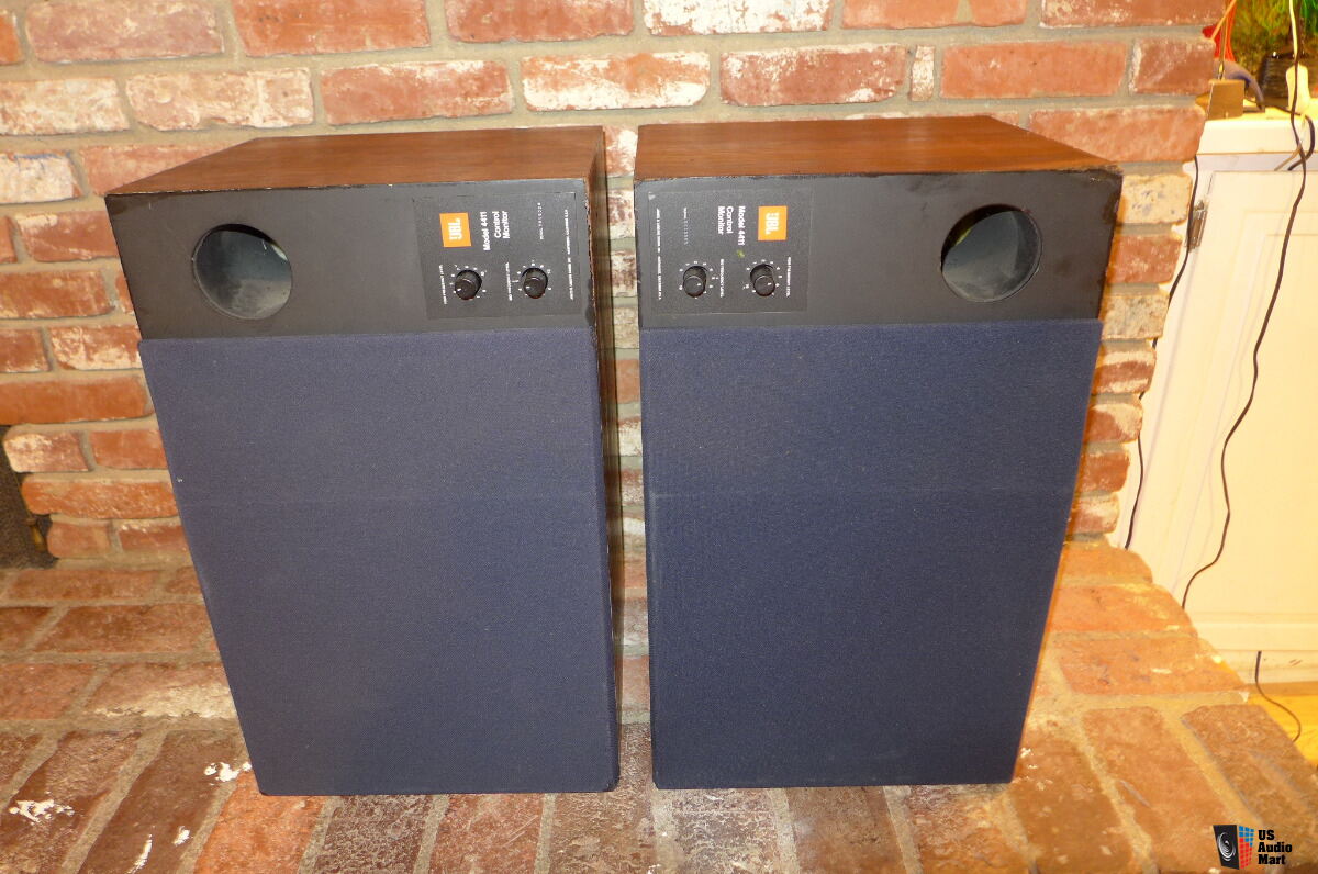 Pair of vintage JBL 4411 Studio monitors speakers Made in USA Photo ...