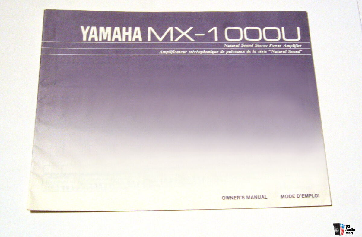 Yamaha MX 1000 U Photo #1129430 - US Audio Mart