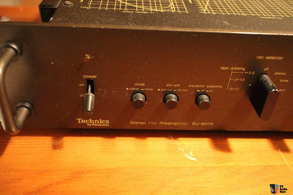 Technics SU-9070 Preamp with MC/MM Phono Inputs Photo #1131258 - US ...