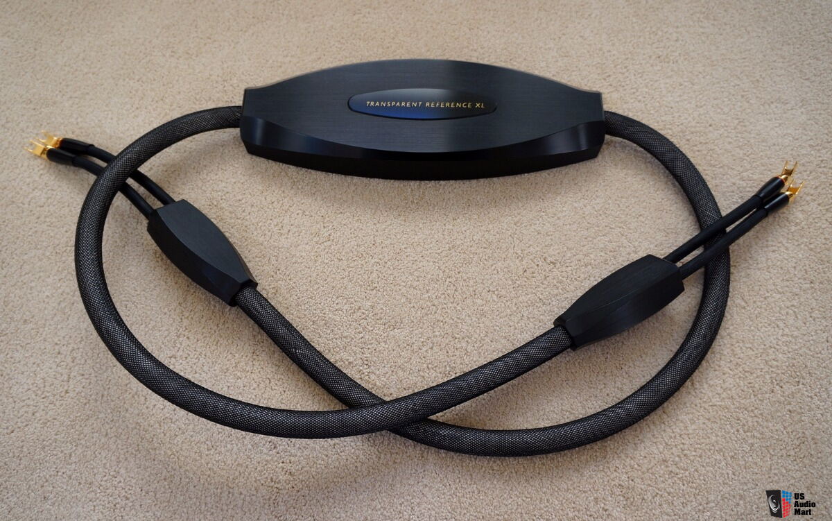 Transparent Audio Reference XL MM2 speaker cables, 8ft Photo #1132297 ...