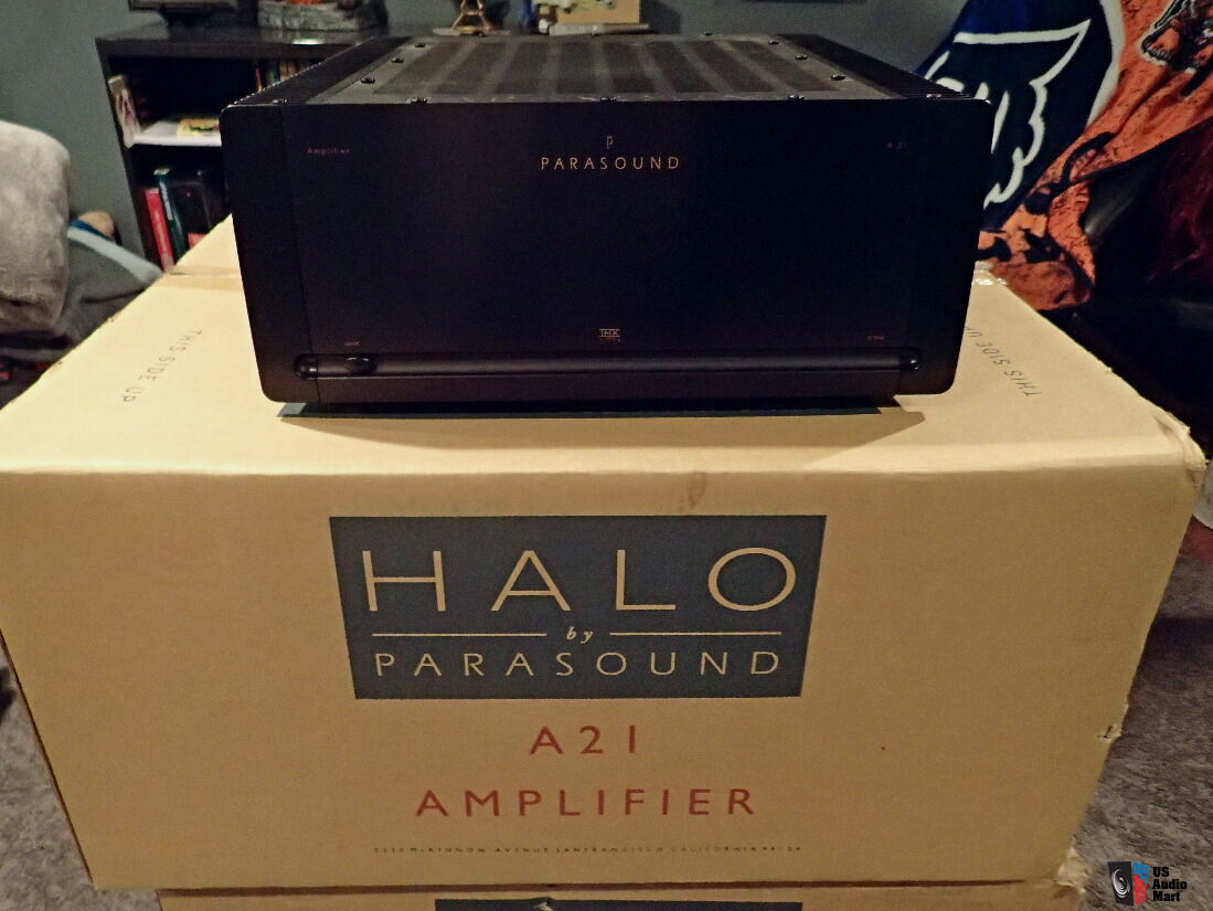 Parasound A 21 Amplifier -Black For Sale - US Audio Mart