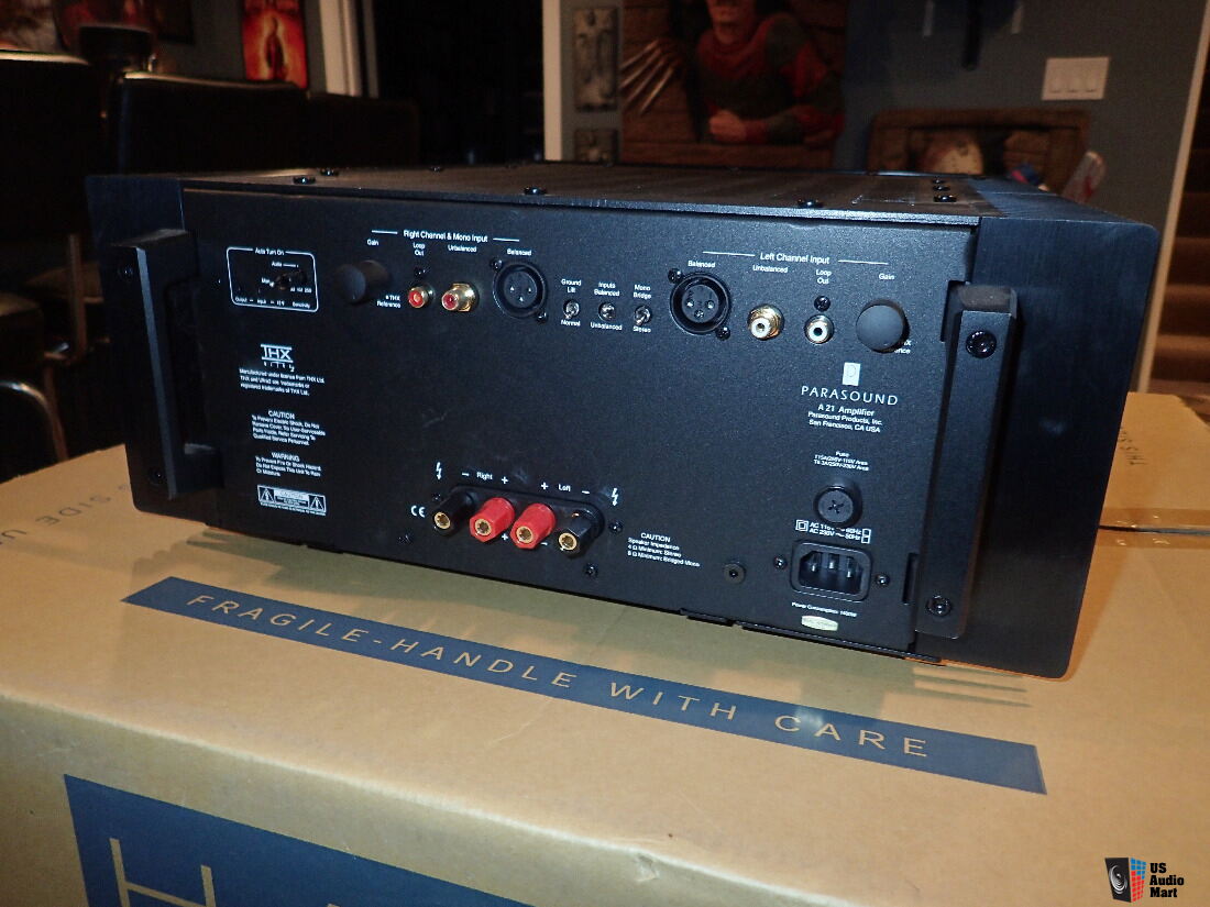 Parasound A 21 Amplifier -Black Photo #1138520 - US Audio Mart