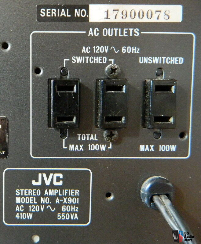 JVC A-X901 Integrated Amplifier Photo #1142759 - UK Audio Mart