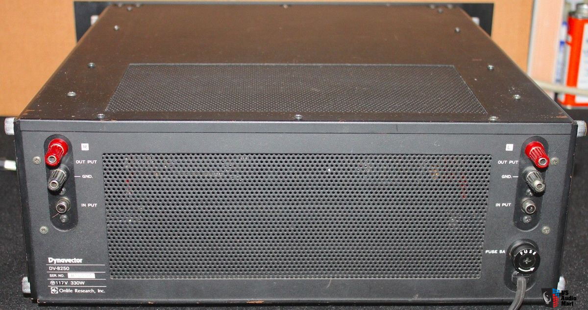 Dynavector DV-8250 Roger Modjeski restored Tube Amplifier Mega Rare ...