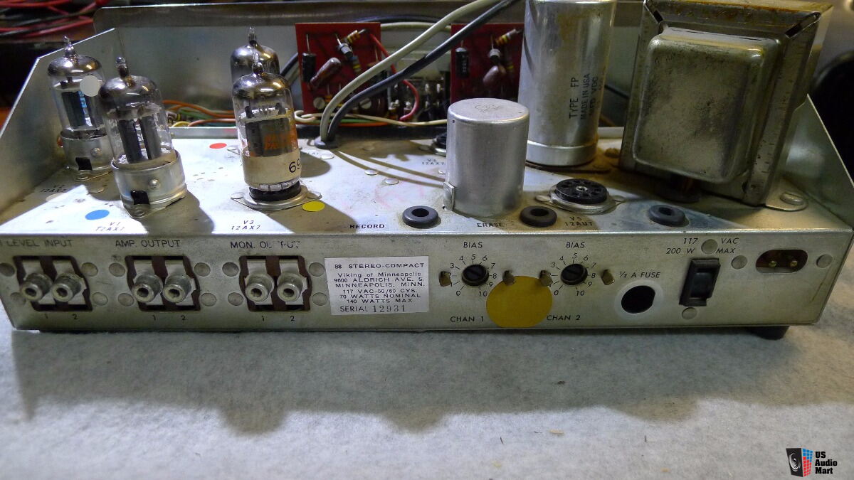 Full Function Tube Preamp using 4 x 12AX7 tubes modified from Reel to ...