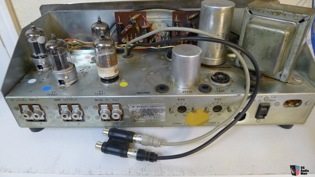 Full Function Tube Preamp using 4 x 12AX7 tubes modified from Reel to ...