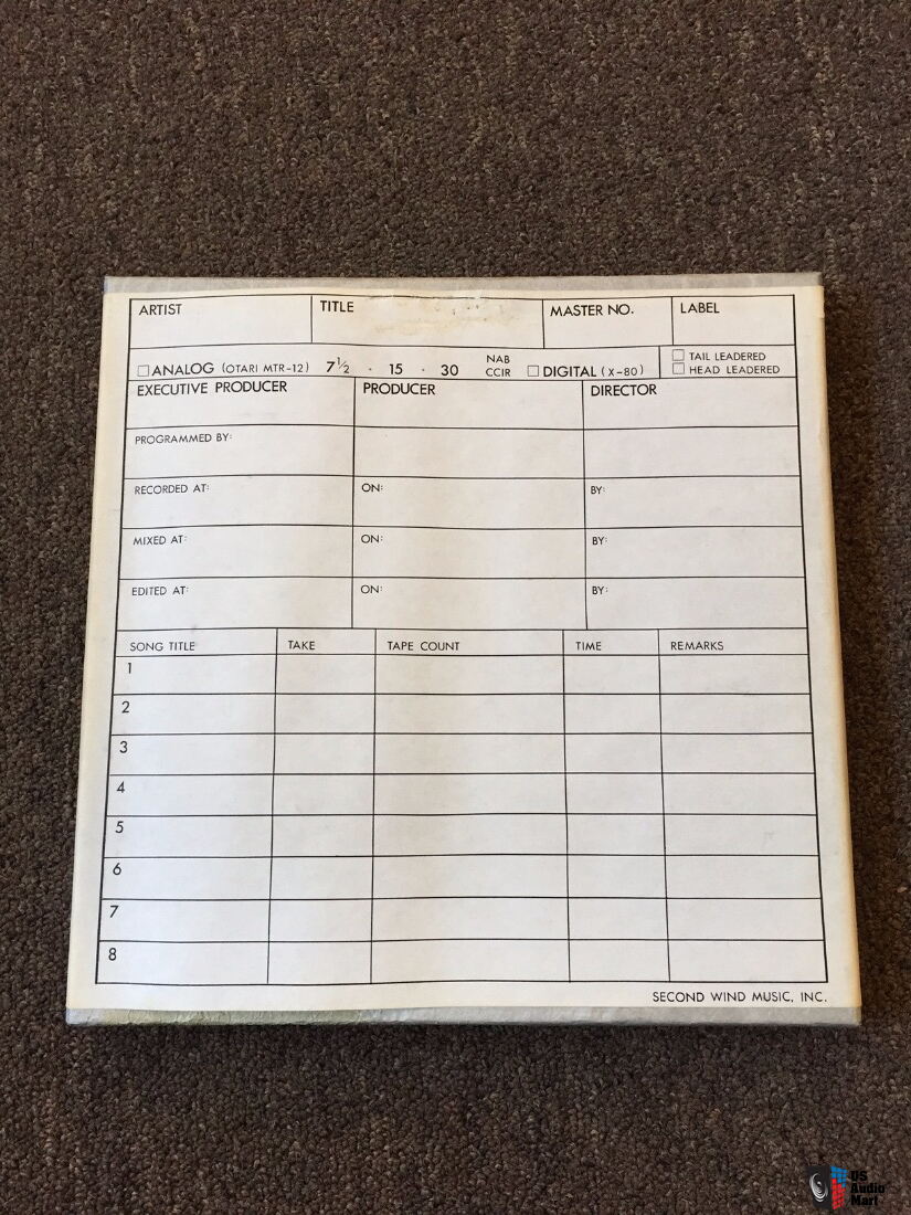 Ampex 456 Grand Master Reel-to-Reel tape NOS/NIB - CA, USA made Photo ...