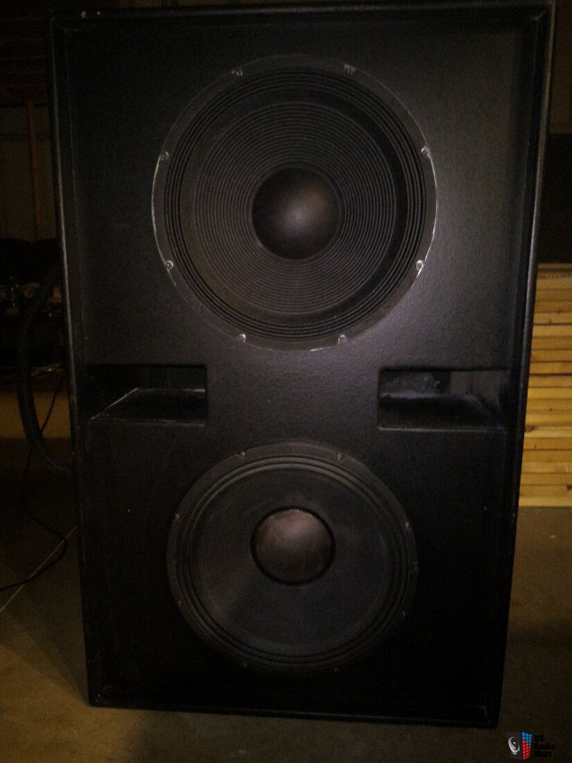 Electro Voice TL880D Dual 18" Bass Enclosure - 1200 Watts @ 4 Ohms ...