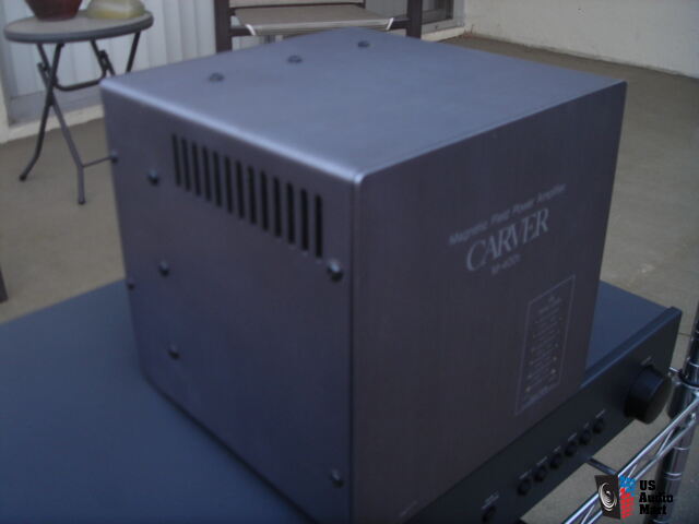 Carver M400t Power Amplifier "Cube For Sale - US Audio Mart