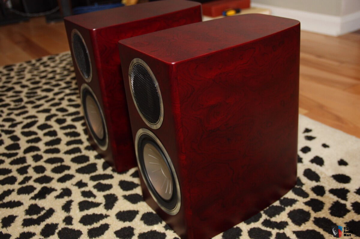 Monitor Audio GX50 Speakers in Beautiful Bubinga Wood Perfect Photo ...