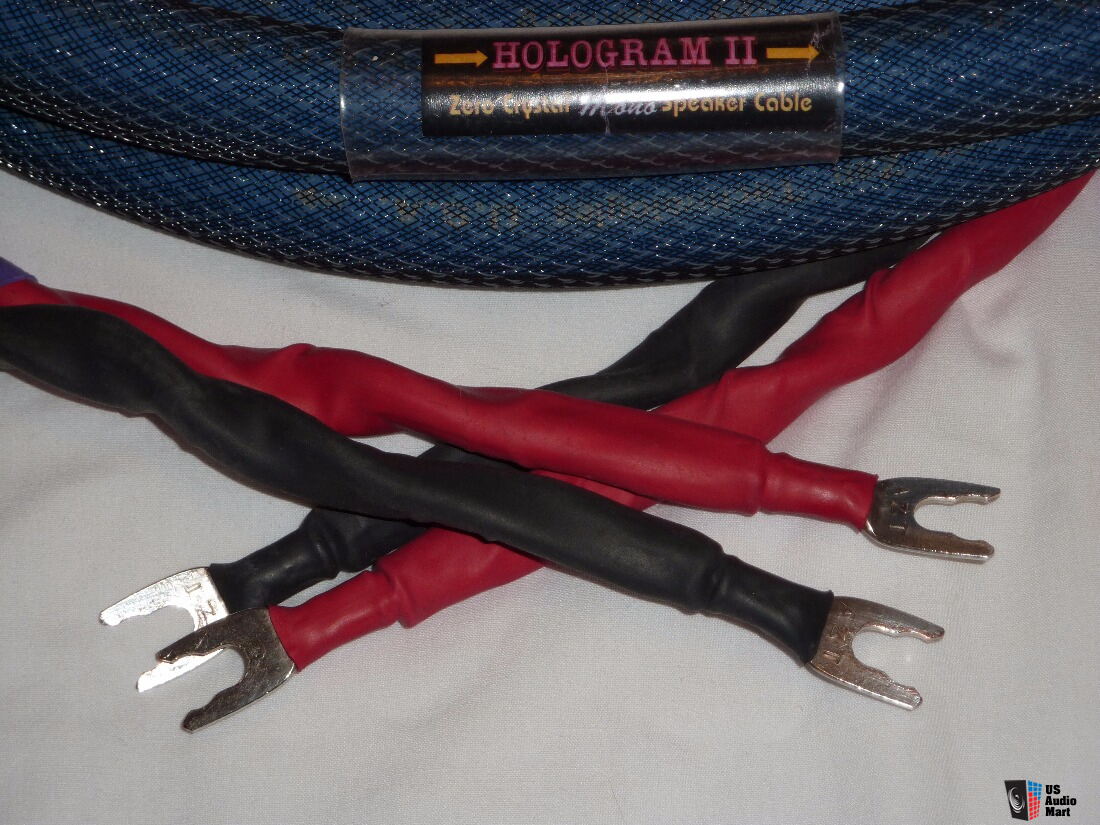 Acoustic Zen Hologram II 8ft. Speaker cables with spades Photo #1191348 ...