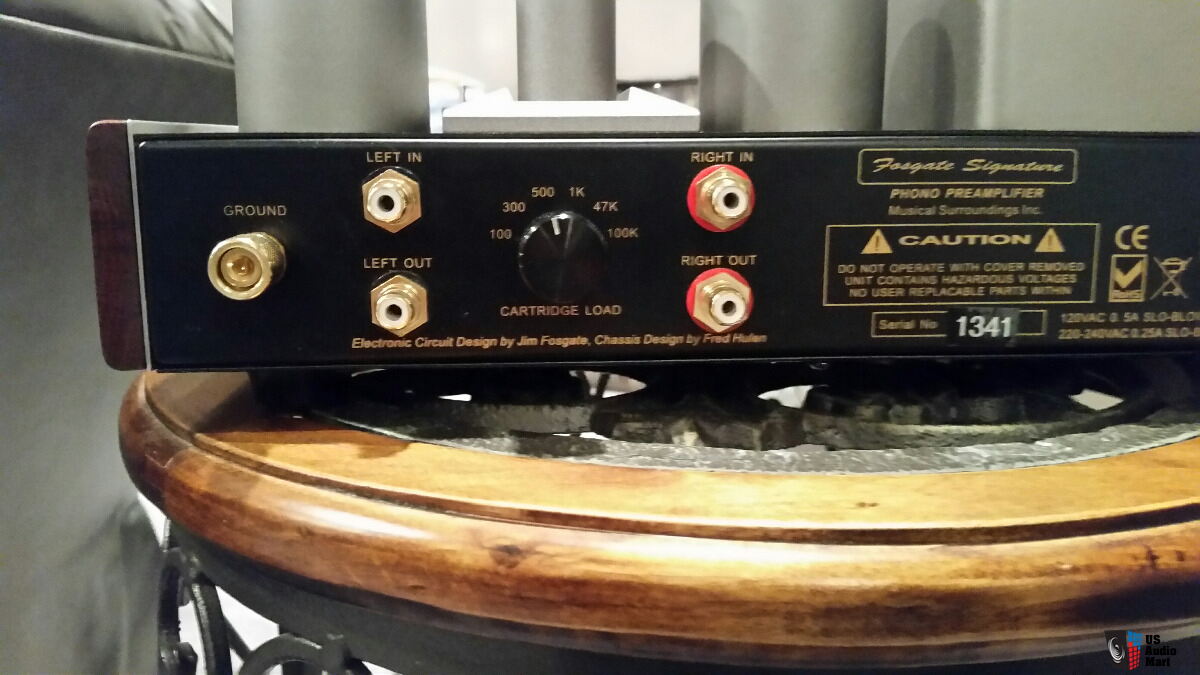 Fosgate Signature V2 Phono Preamp In Excellent Condition Photo #1192195 ...
