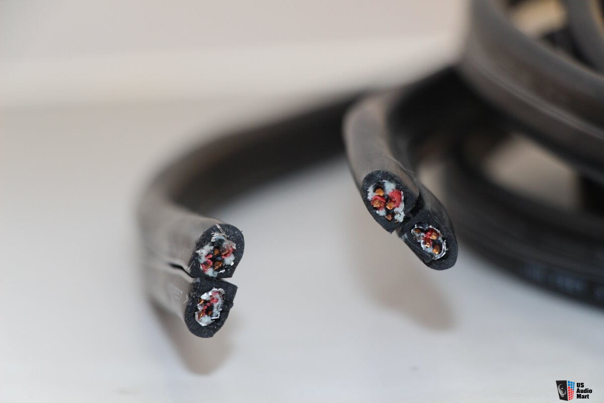 Audioquest SLATE bi-wire speaker cable, 12AWG, 7 foot pair, NEW Photo ...