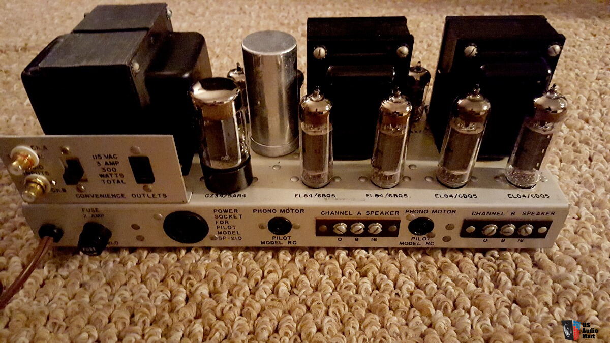 Pilot 232 Power Amplifier - Restored, Sweet! Photo #1196895 - US Audio Mart