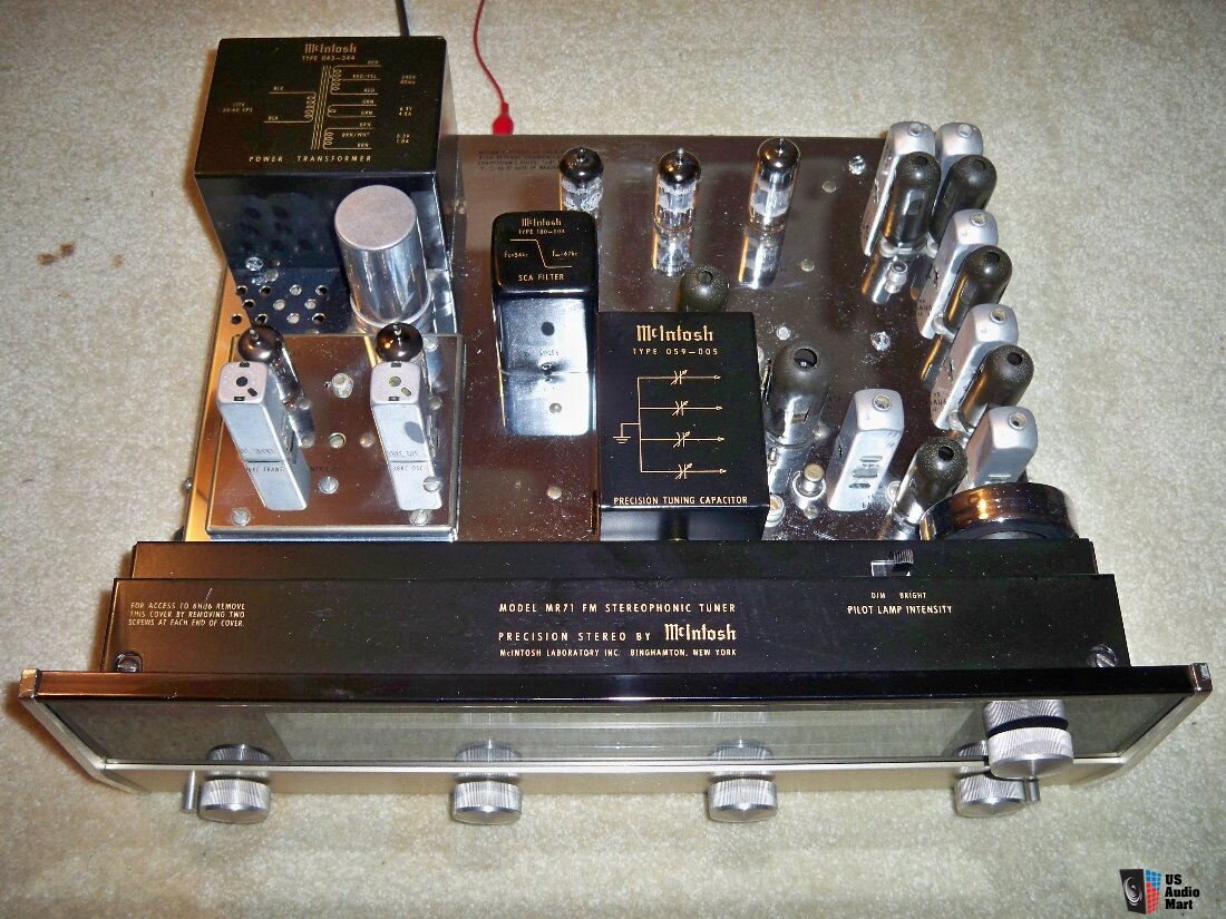 McIntosh MR-71 TUNER, FM TUNER, TUBE TUNER, GREAT MATCH with McIntosh ...