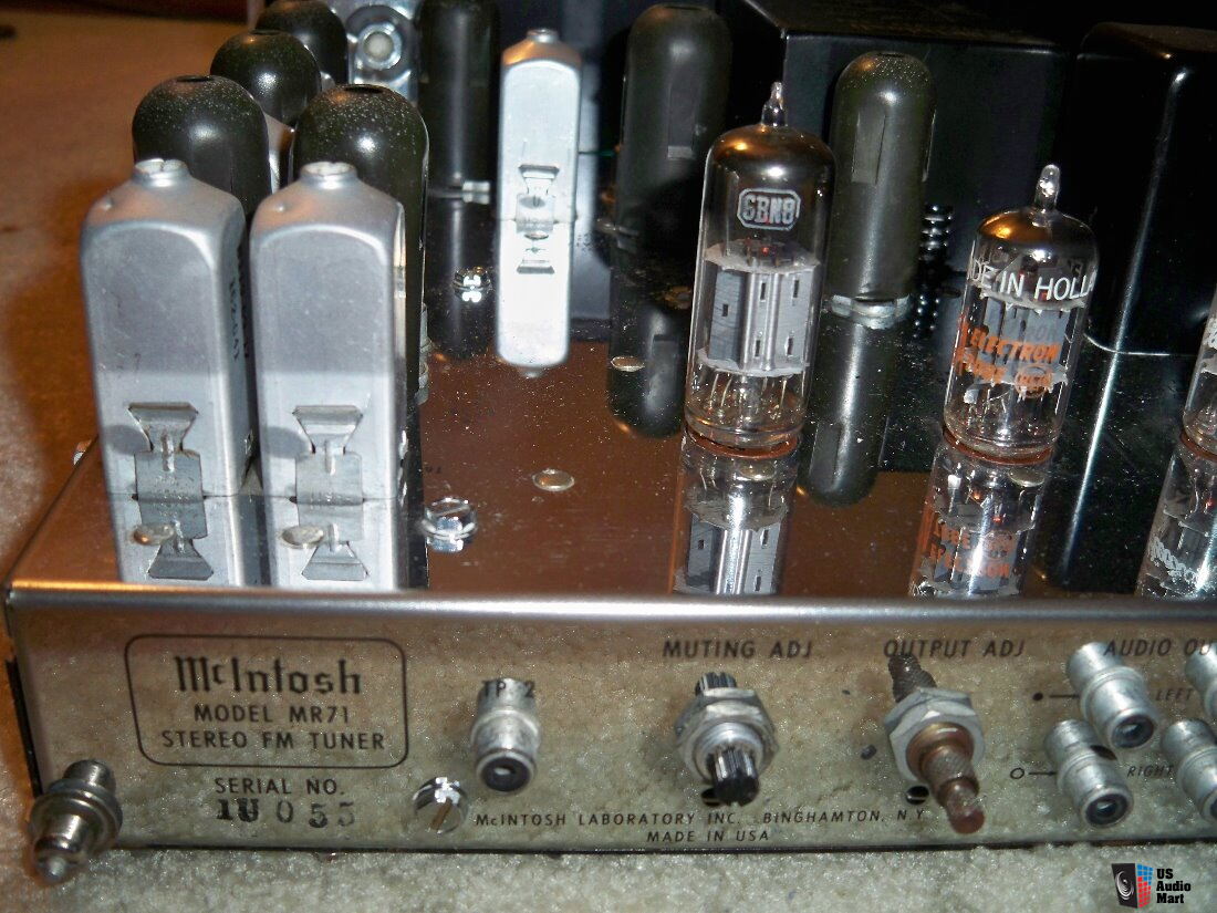 McIntosh MR-71 TUNER, FM TUNER, TUBE TUNER, GREAT MATCH with McIntosh ...