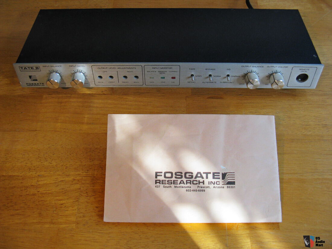 Fosgate Research TATE II 101A SQ Quadraphonic / Surround Stereo ...