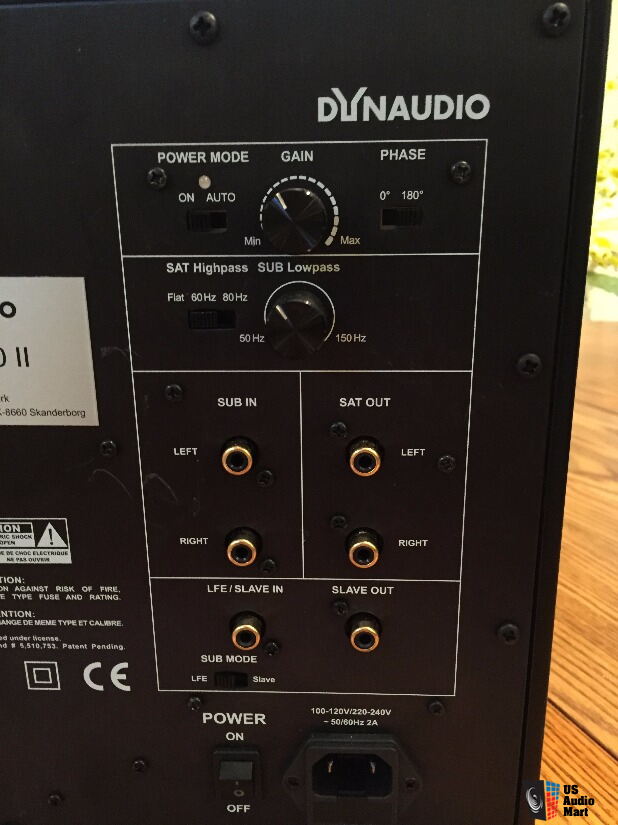 Dynaudio Sub 250 II in Black, free shipping Photo #1211052 - US Audio Mart