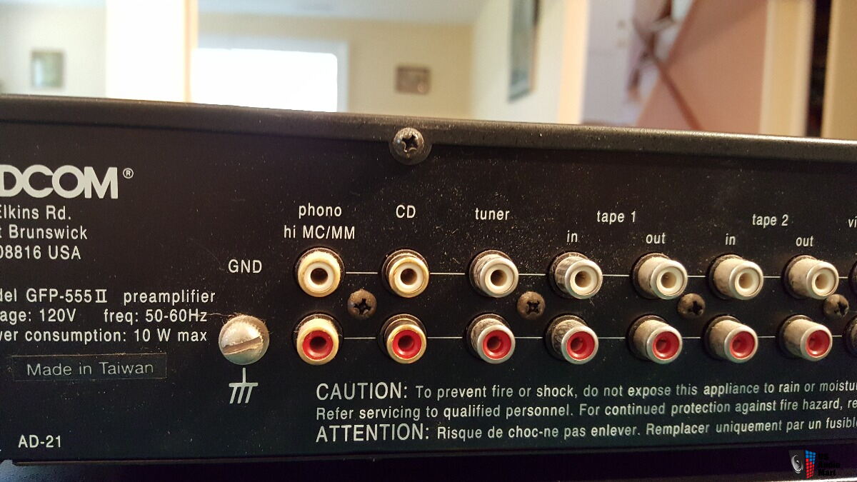 Adcom GFP-555 II preamplifier Photo #1212770 - US Audio Mart