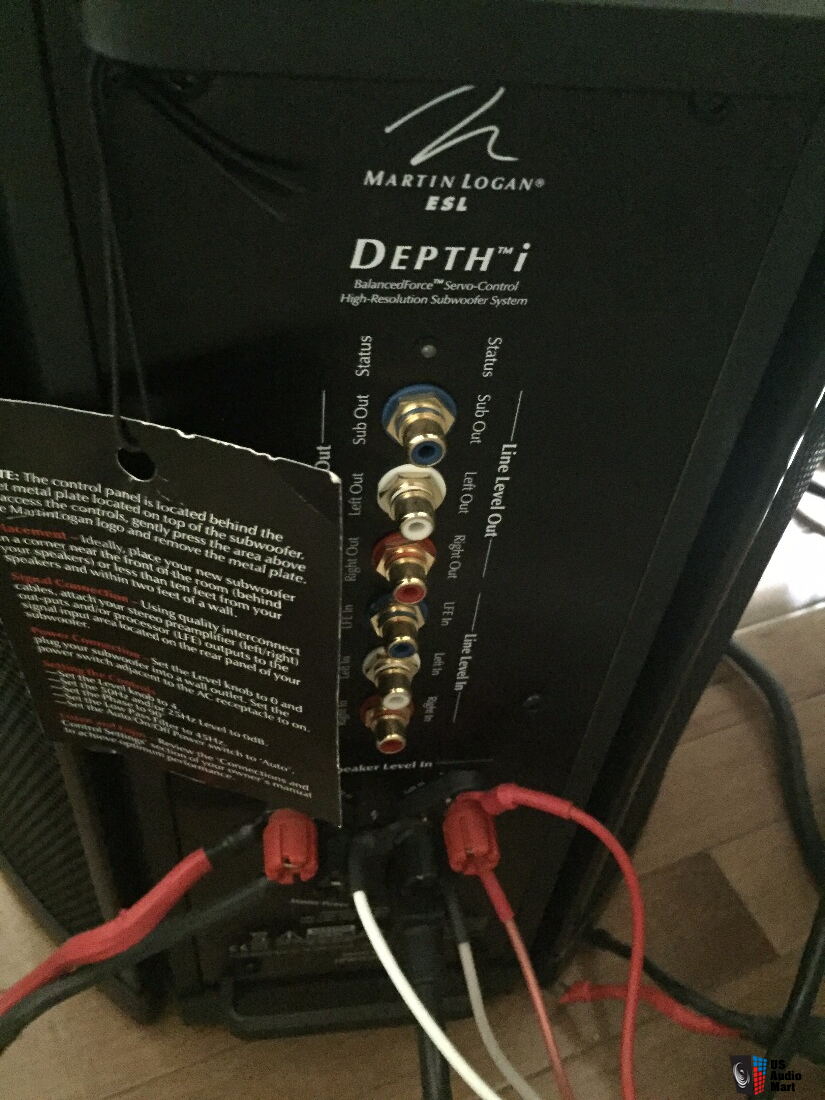Martin Logan Depth i Subwoofer Photo #1215996 - UK Audio Mart