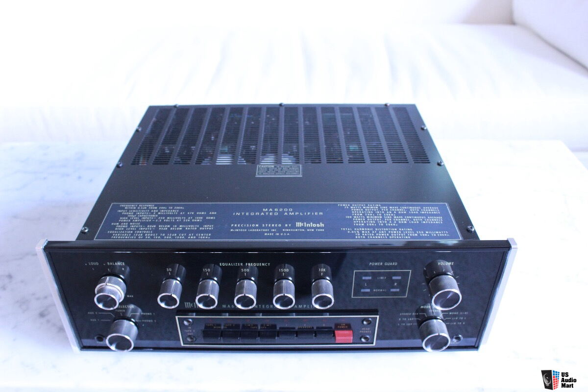 Mcintosh MA6200 Integrated Amplifier Photo #1217147 - Canuck Audio Mart