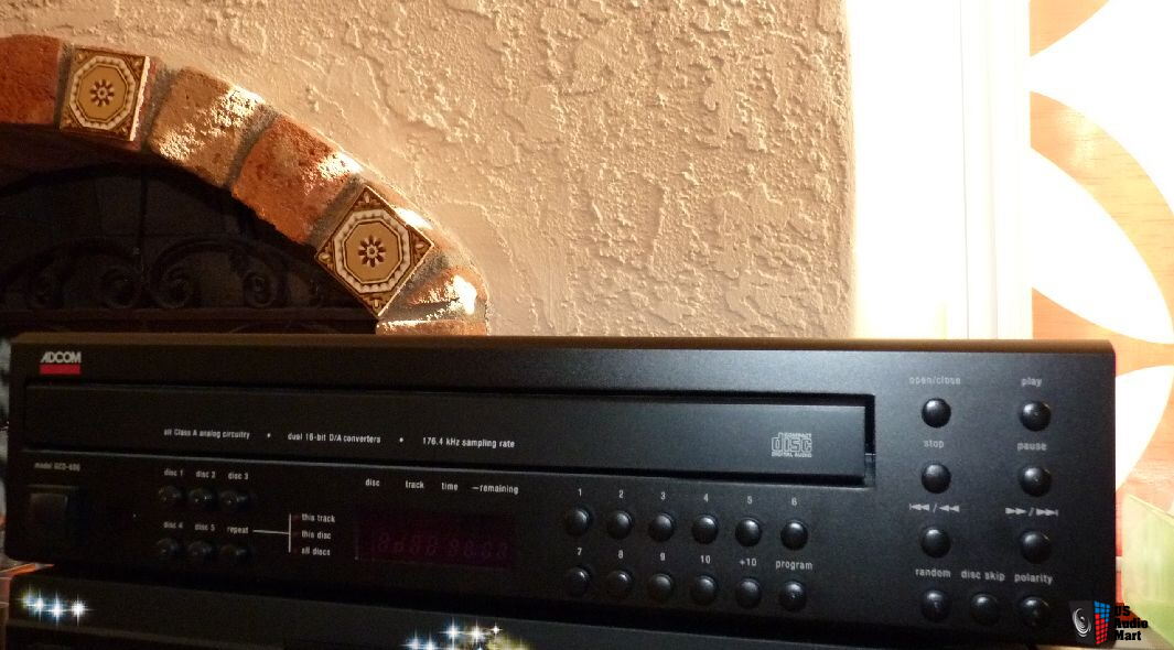 Adcom GCD-600 5-DISC CD changer **ONLY $120 FOLKS. It works and Sounds ...