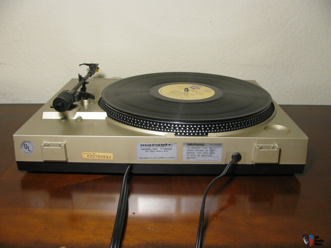 Marantz TT-2020 Direct Drive Automatic Turntable w/Audio Technica ...