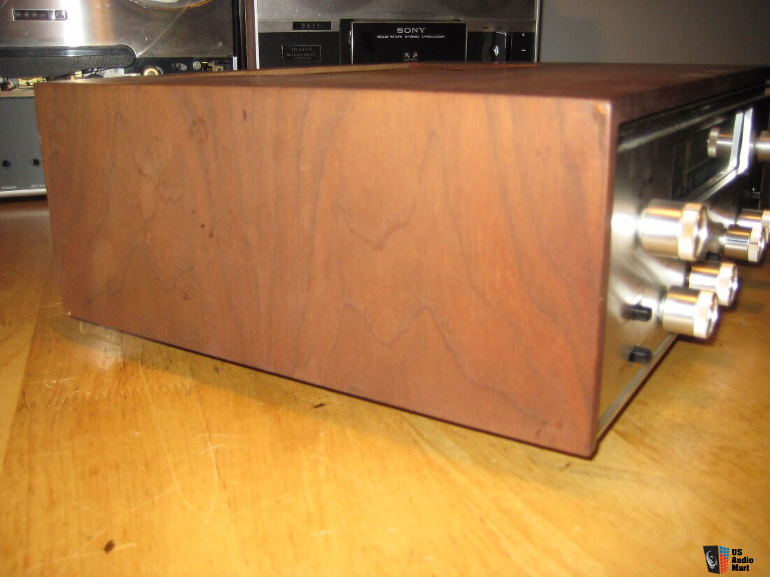 Allied 333 tube receiver with wooden cabinet Photo #1228124 - US Audio Mart