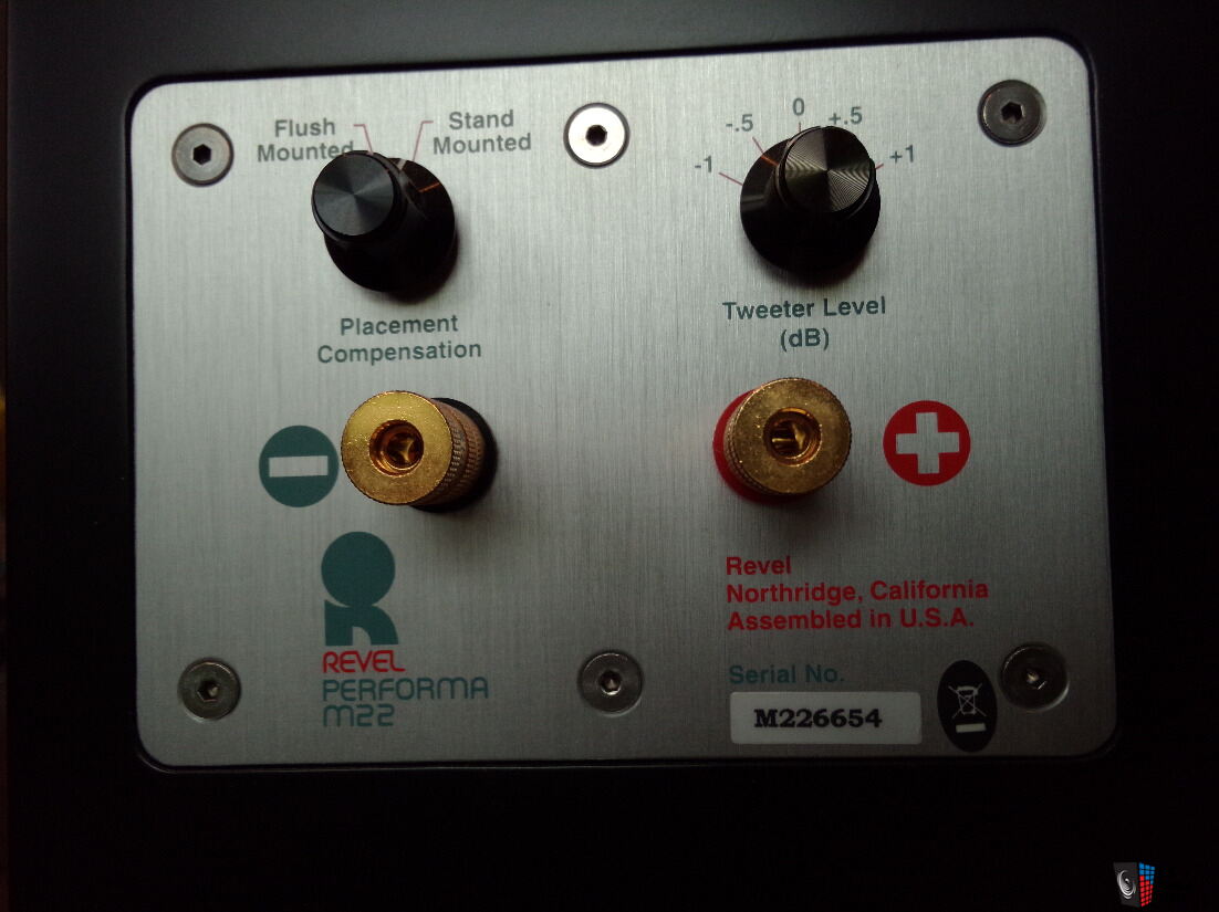 Revel Performa M22 ( Cherry ) with Original Stands Photo #1228649 - US ...