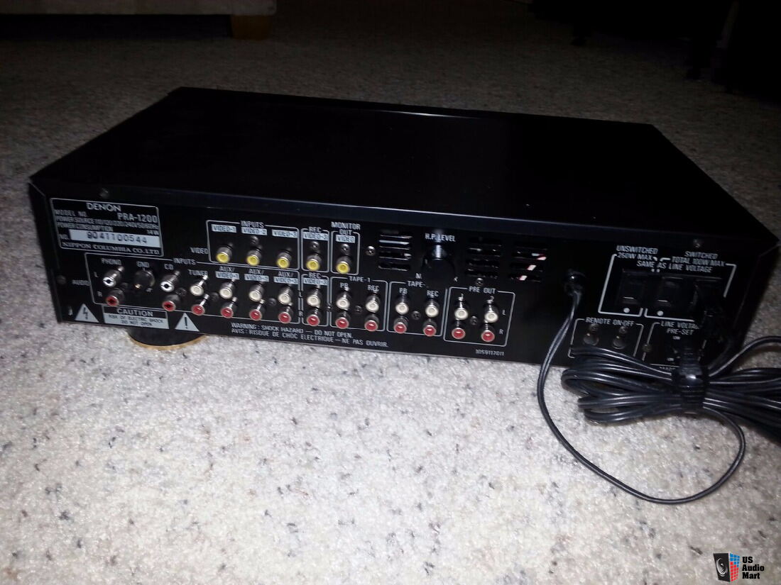 Denon System - 3 Denon POA-6600 Mono Amps,& Denon PRA-1200 Pre-Amp ...