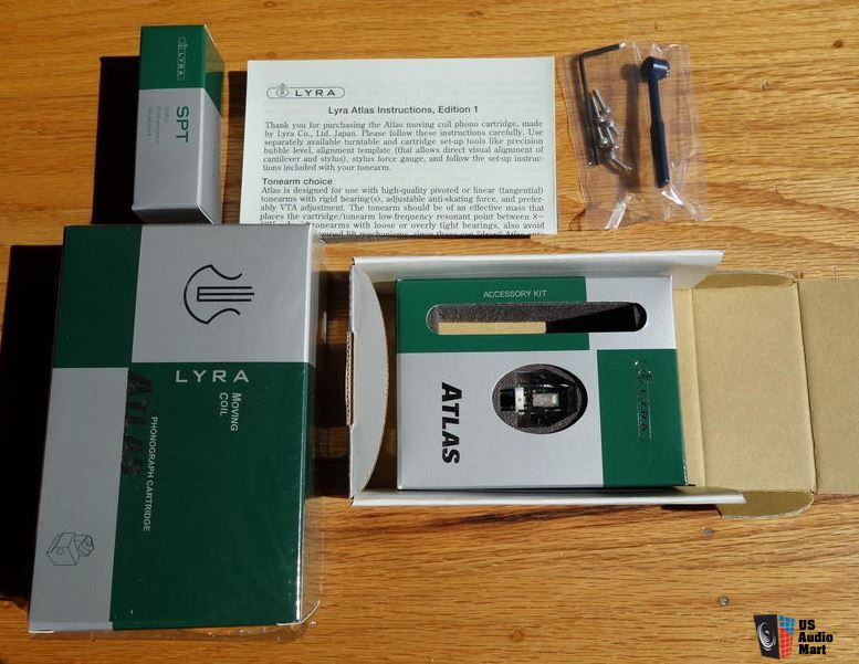 LYRA Atlas MC Cartridge, 6 months old, very low hours For Sale - US ...