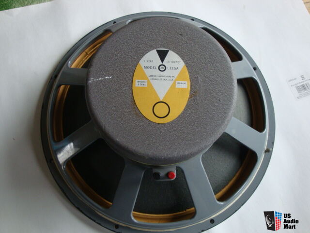 JBL LE15A Pair Vintage Speakers Woofers Sequential Serial #'s Photo ...