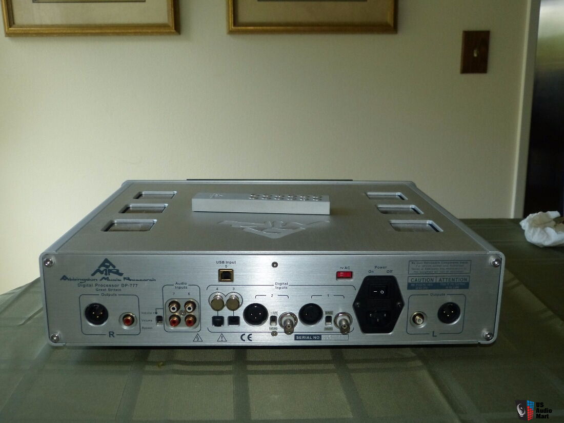 AMR DP-777SE tube DAC/ Preamp Photo #1239425 - US Audio Mart