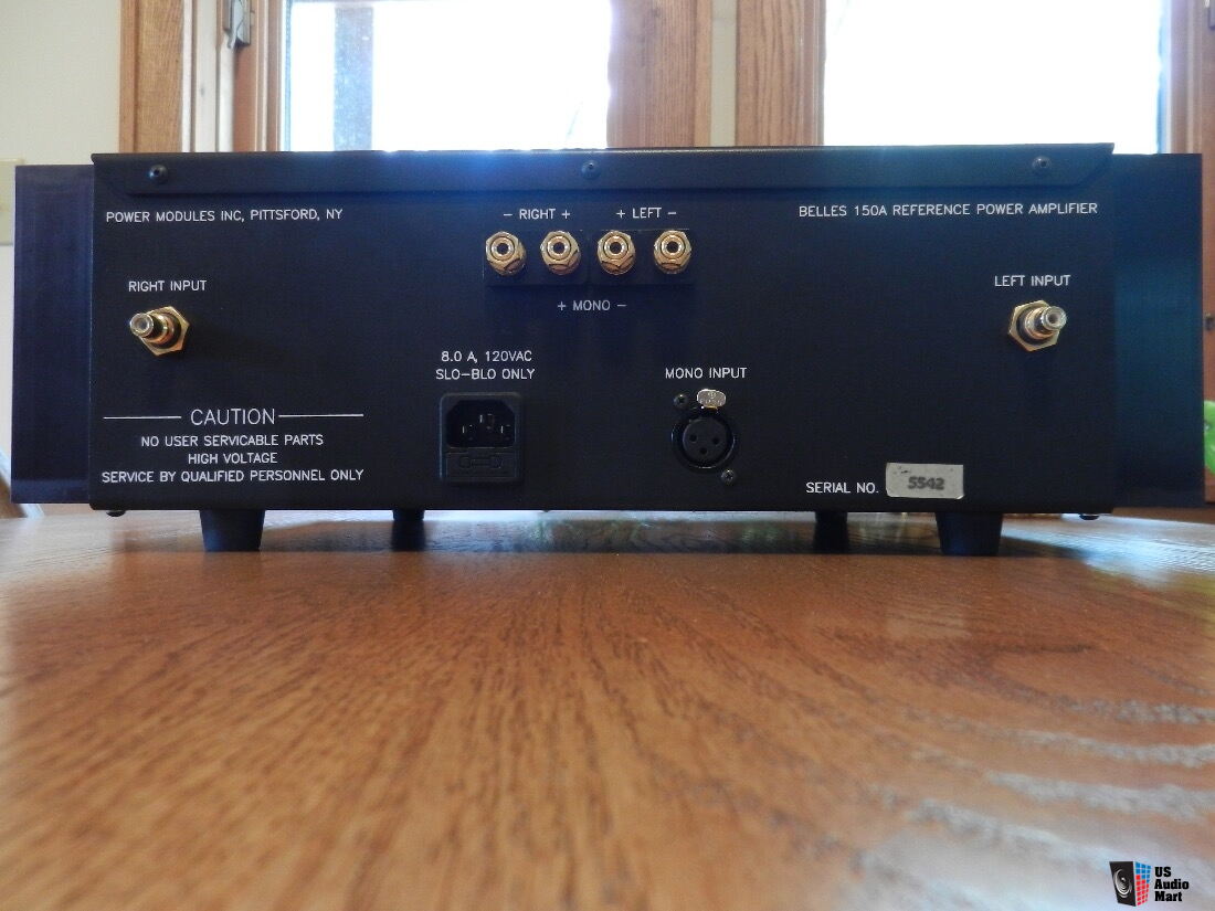 Belles 150A Reference Power Amplifier Photo #1243044 - US Audio Mart