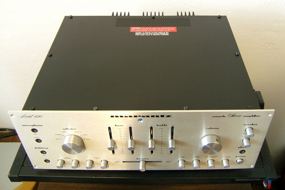 Marantz 1120 integrated amplifier + original box - Mint vintage ...