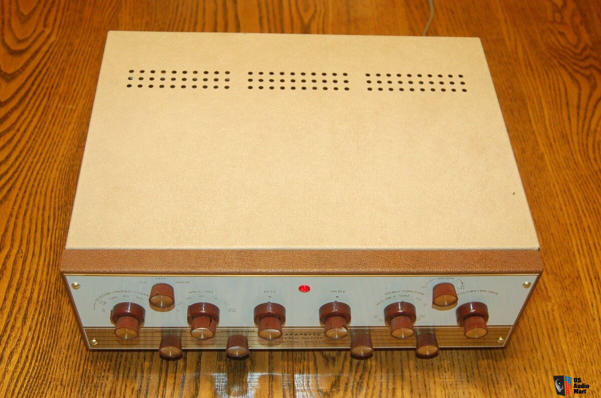 Lafayette KT-600A Stereo Tube Preamp with phono! Rare! Super nice! with ...