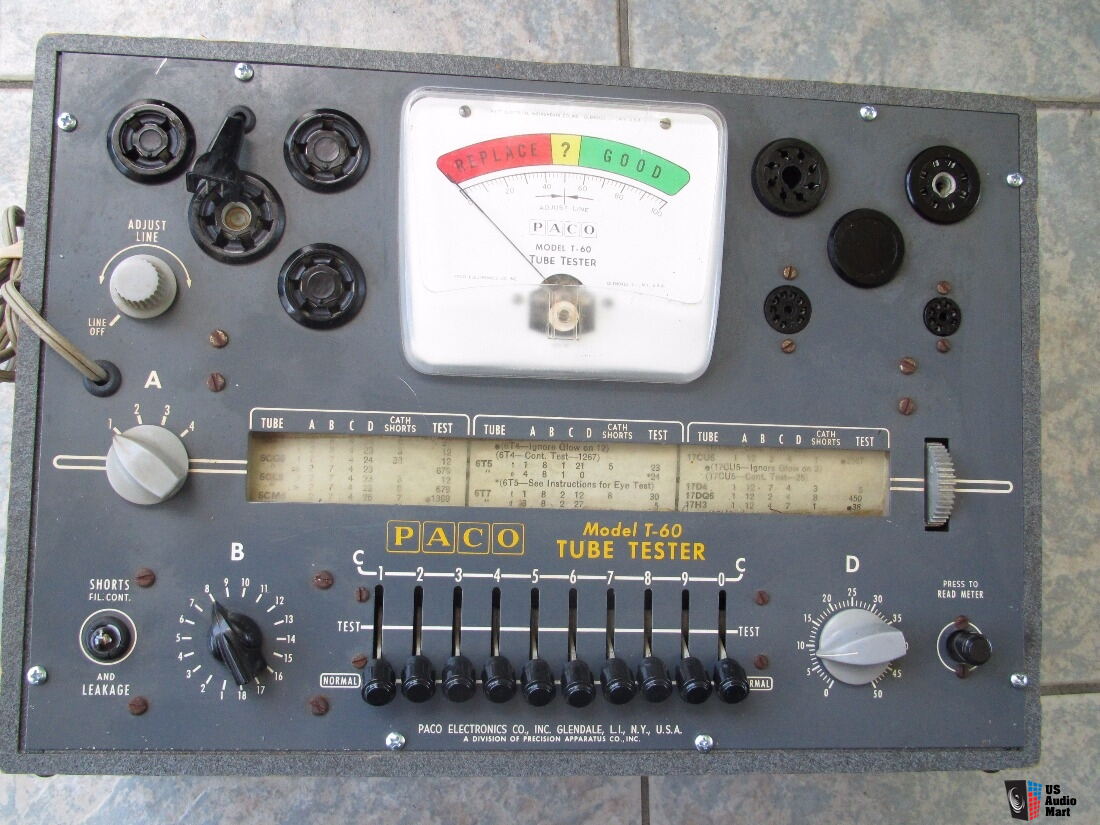 Paco Tube Tester Photo #1262792 - US Audio Mart