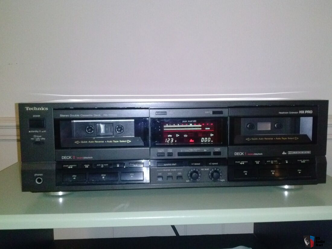 Technics RS-TR555 Dual Cassette Deck DBX Photo #1264227 - US Audio Mart