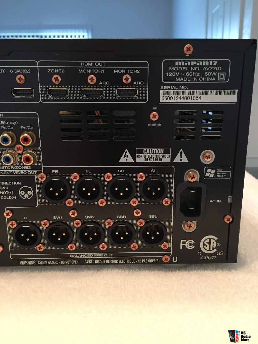 Marantz AV7701 PRE/PRO - LIKE NEW!!! Photo #1265505 - US Audio Mart