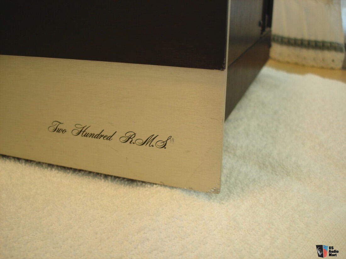 SAE Mark IVD power amplifier, a James Bongiorno design, new caps and ...