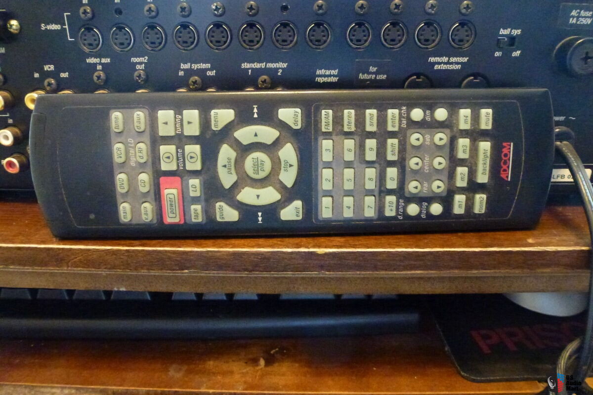 Adcom GTP 740 preamp for repair Photo #1269592 - UK Audio Mart