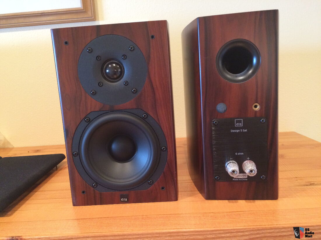 Era Design D5 speakers as new. Rosewood Photo #1272366 - US Audio Mart