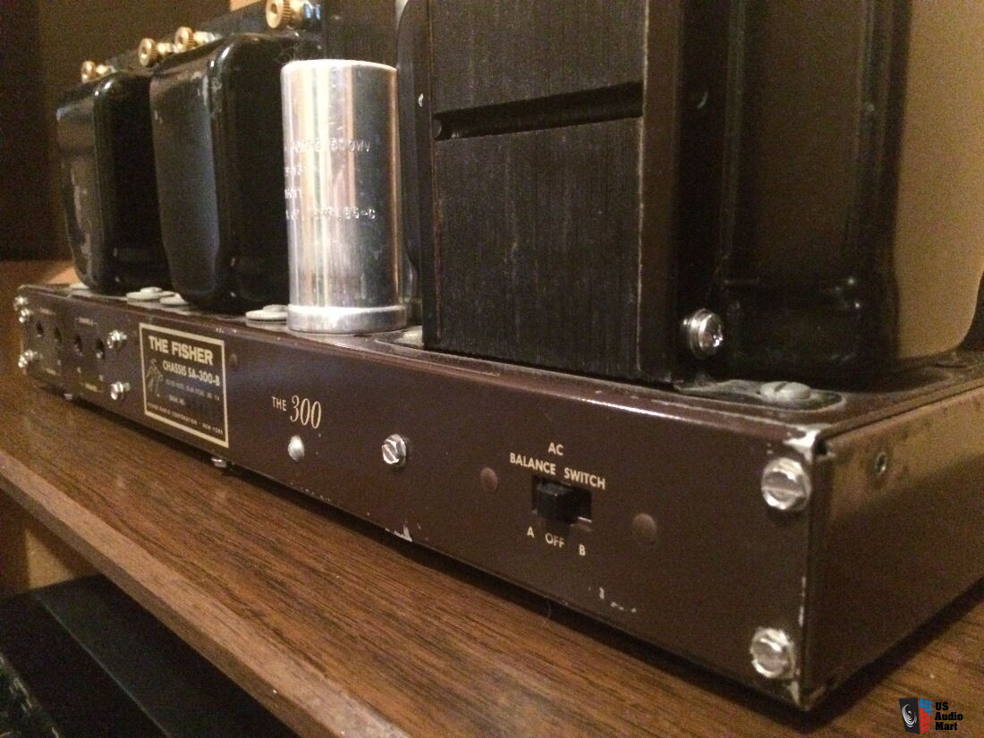 Fisher SA-300-b EL34 Tube 45wpc Stereo Amplifier - Vintage Excellence ...