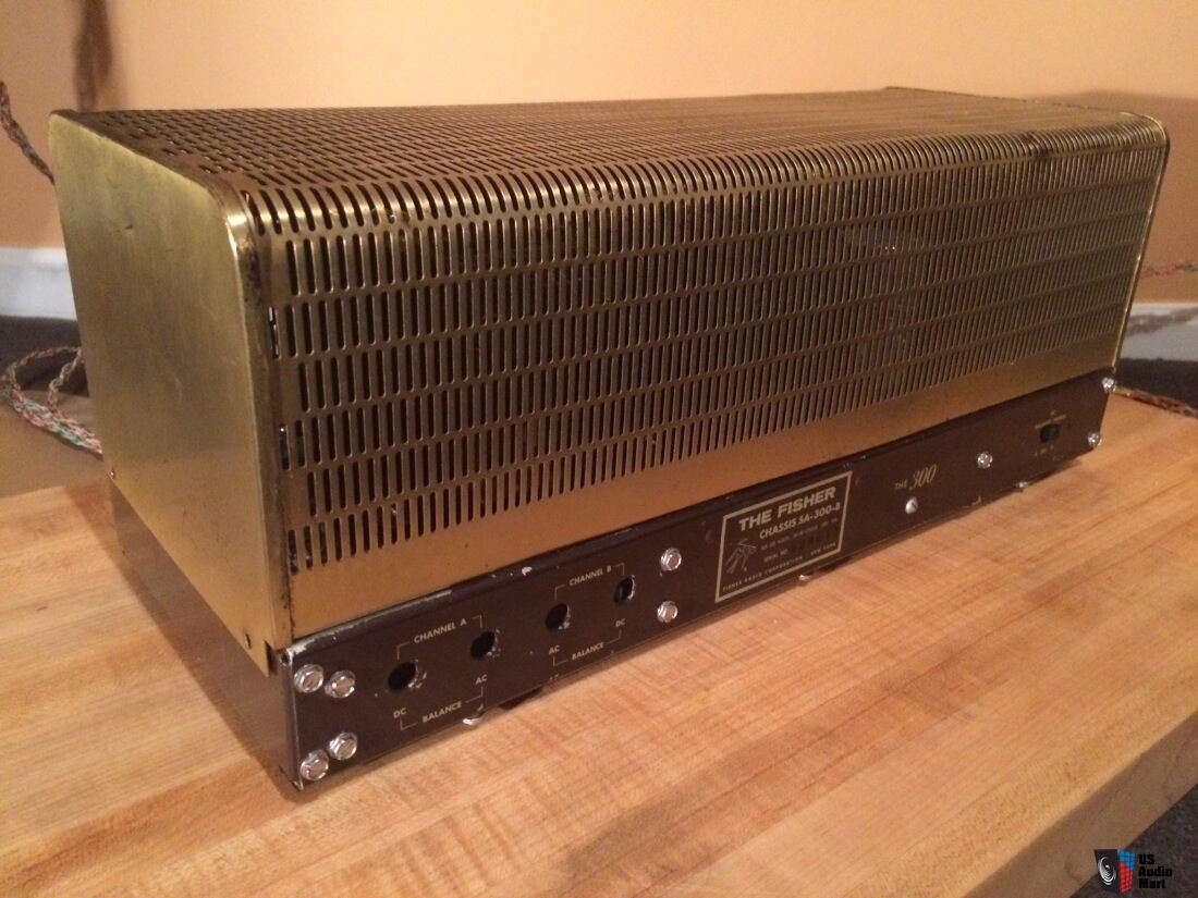 Fisher SA-300-b EL34 Tube 45wpc Stereo Amplifier - Vintage Excellence ...