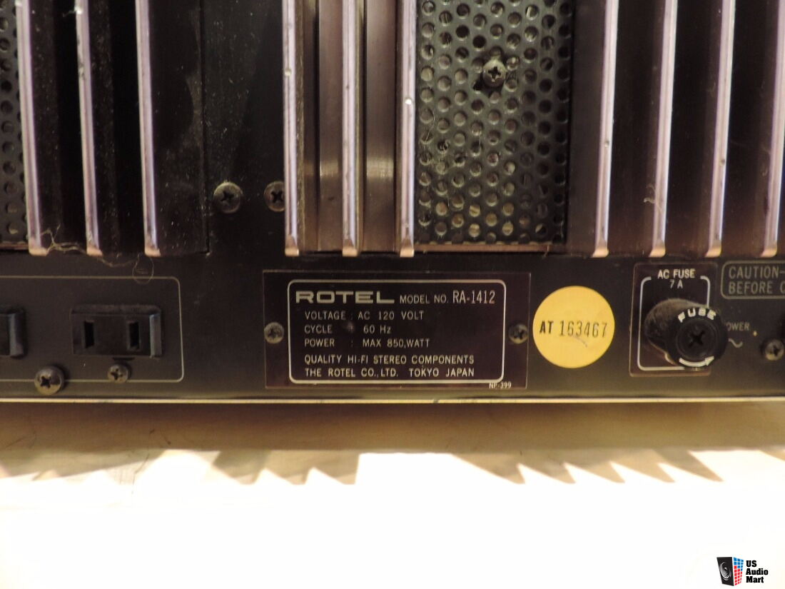 Rotel RA-1412 Integrated Amplifier 110WPC Photo #1276520 - US Audio Mart