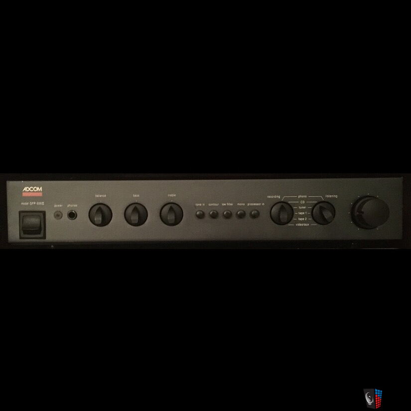 Adcom GFP-555II Pre-amp - Mint - Pampered - Original Owner For Sale ...