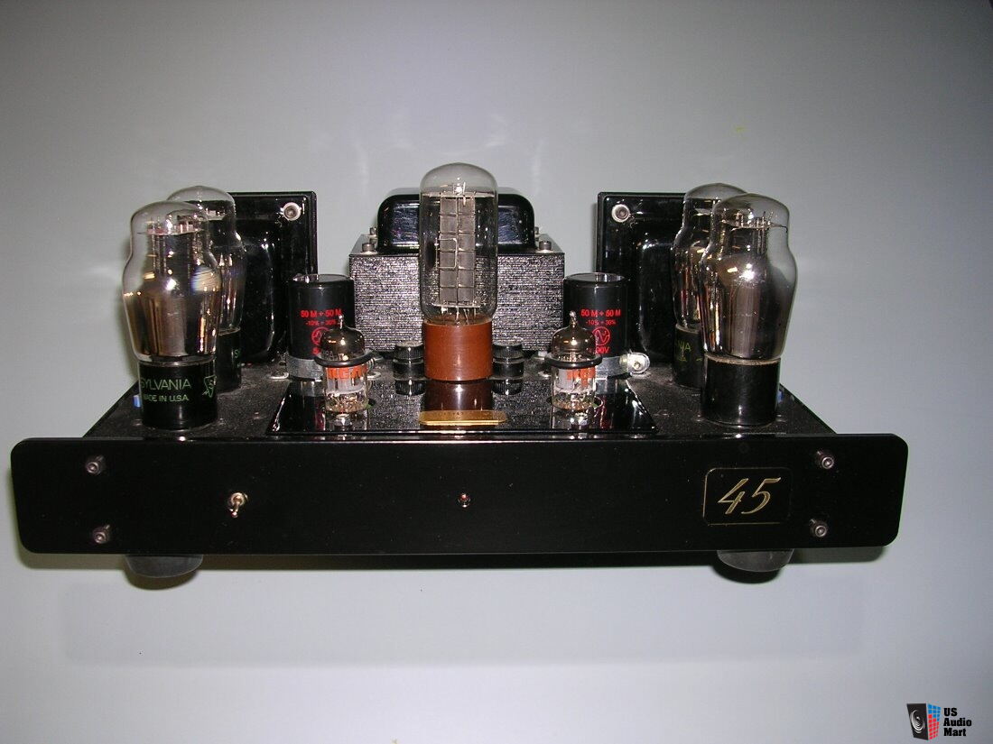 45 Triode, PUSH-PULL TUBE Amp by Will Vincent....AFFORDABLE !!! Photo ...