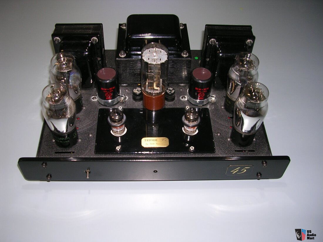 45 Triode, PUSH-PULL TUBE Amp by Will Vincent....AFFORDABLE !!! Photo ...