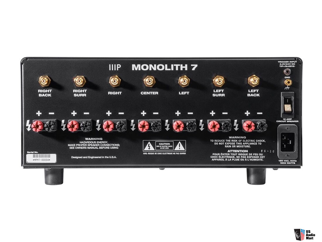 Monolith 7 - 200W x 7 Channel Amp Photo #1283957 - US Audio Mart